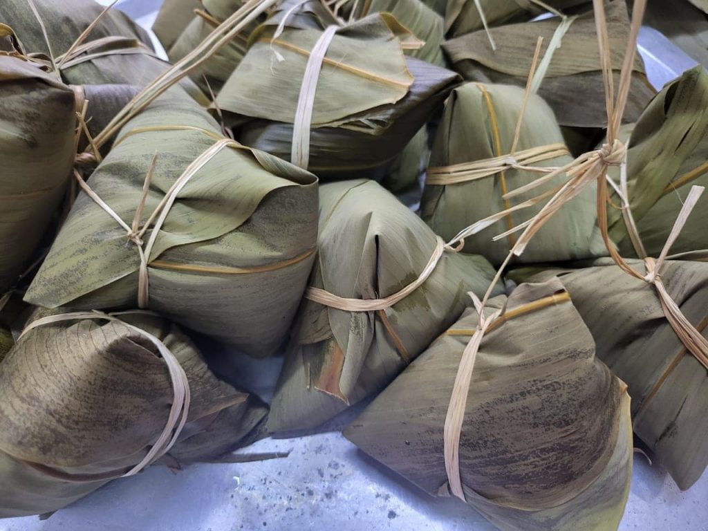 CHICKEN GLUTINOUS RICE DUMPLINGS (KUIH CHAN’G) HALAL – Ambrosia Delicious